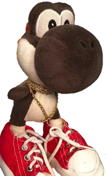 best black yoshi/ya boy duggie puppet? | Fandom