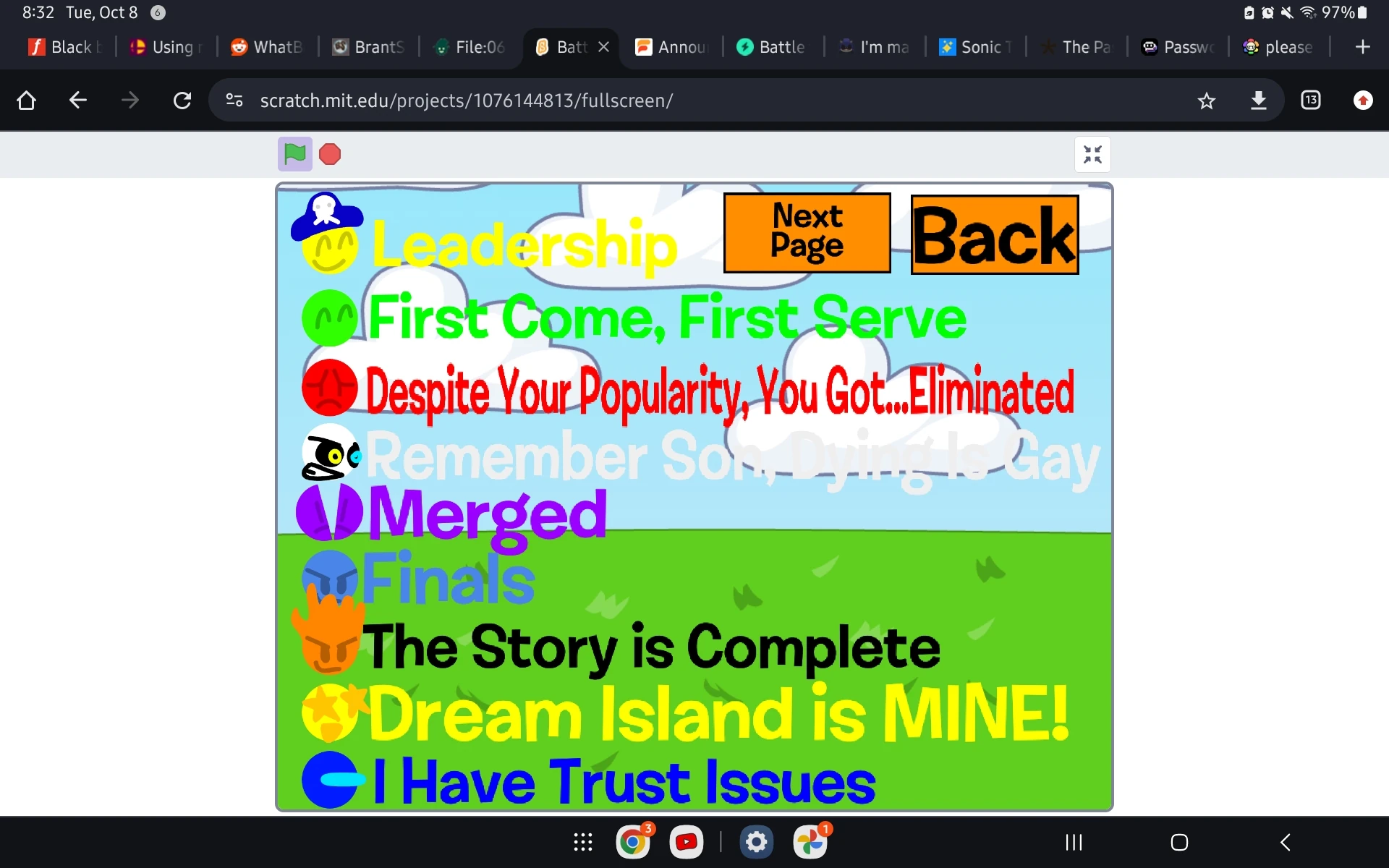 I'm making badges for my BFDI game, what badges should I add? | Fandom