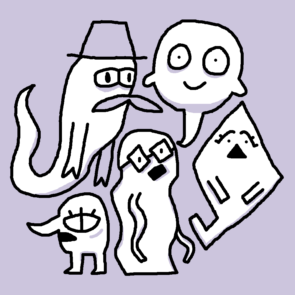 i drew some silly ghosts | Fandom