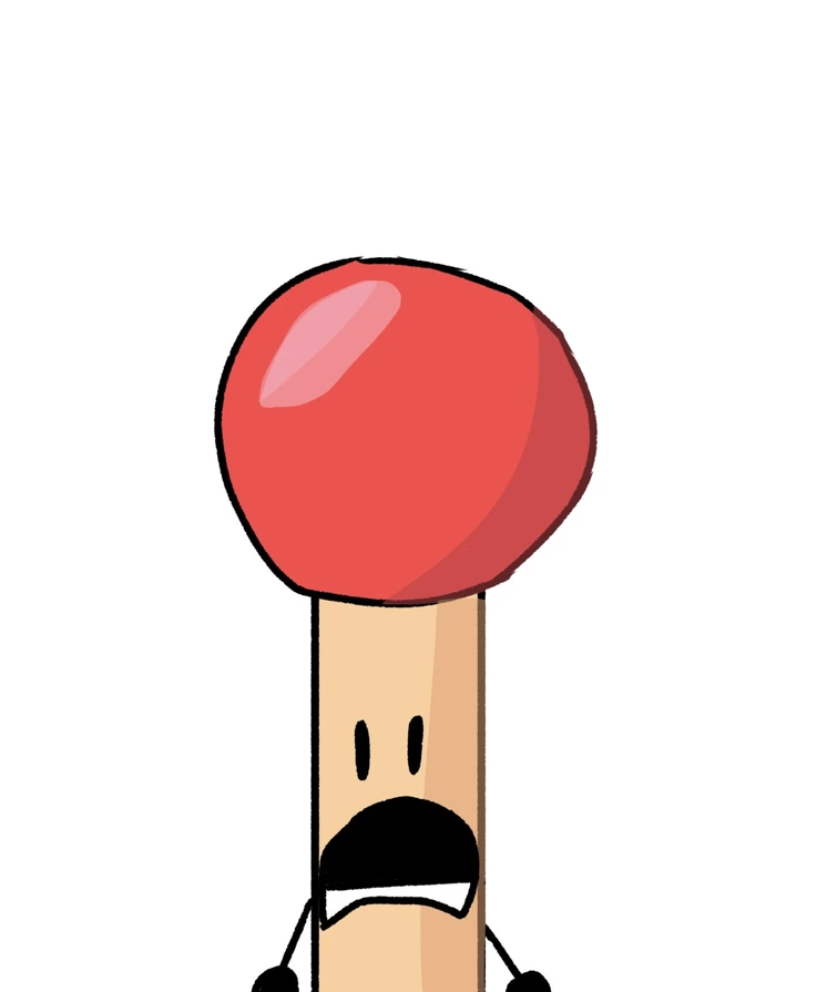 I uh... Tried making Match from BFDI with AI (WARNING: UNSETTLING TO ...