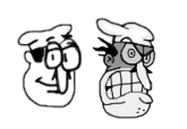 angry peppino sprites i made (the peppino version of angry luigi) | Fandom