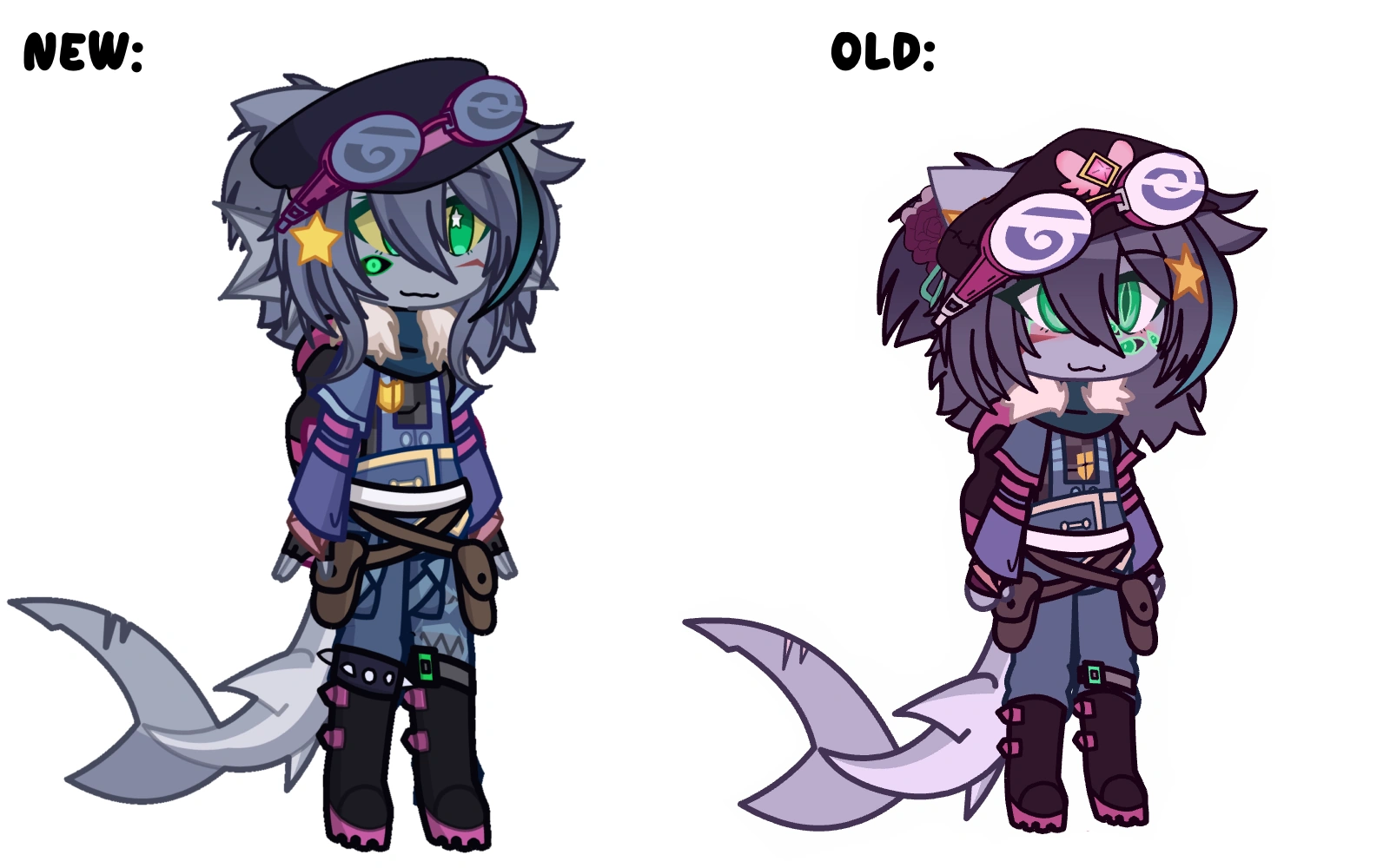 [OFF-TOPIC] Okay so I redesigned some old ocs I really like- | Fandom