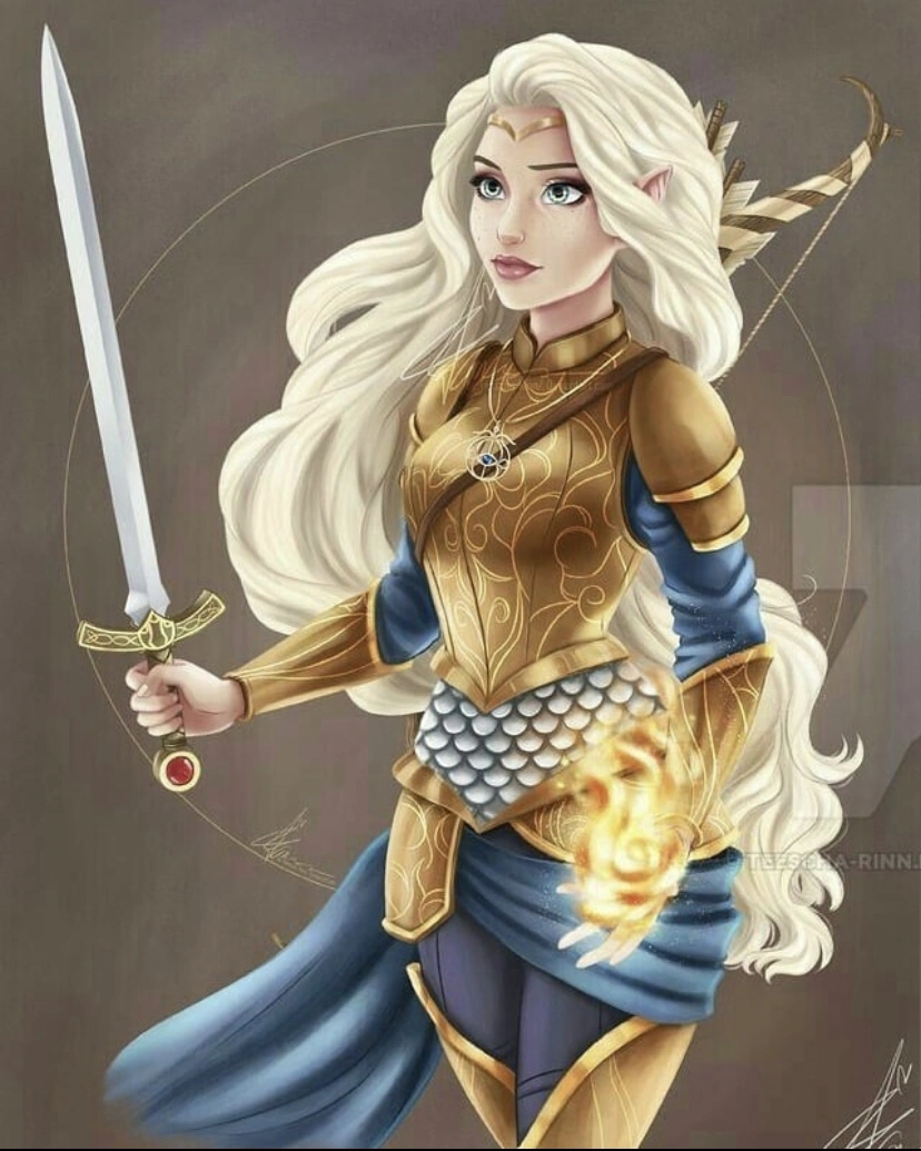 Aelin Fanart by deviantart | Fandom