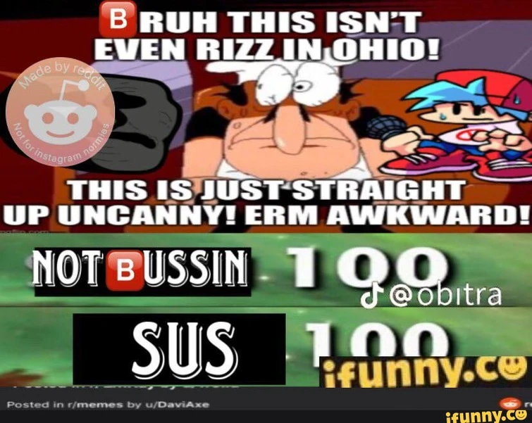 hey guys welcome to my sussy gussy ohio rizz lightskin stare fortnite ...