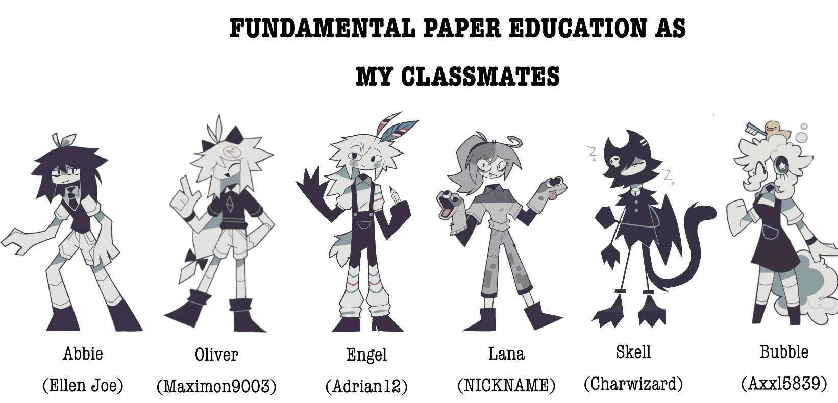 Fpe Characters As My Classmates Fandom