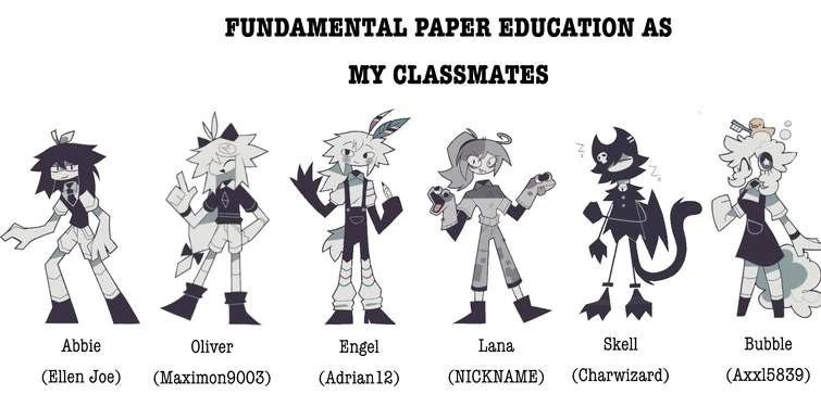 FPE characters as my classmates | Fandom