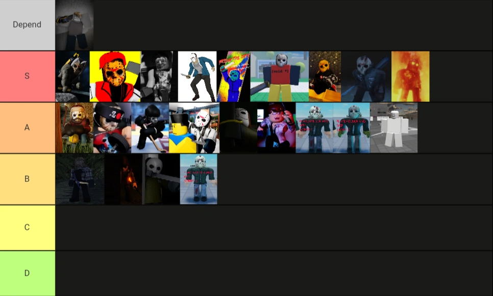 Jason skin tierlist 3.0 | Fandom