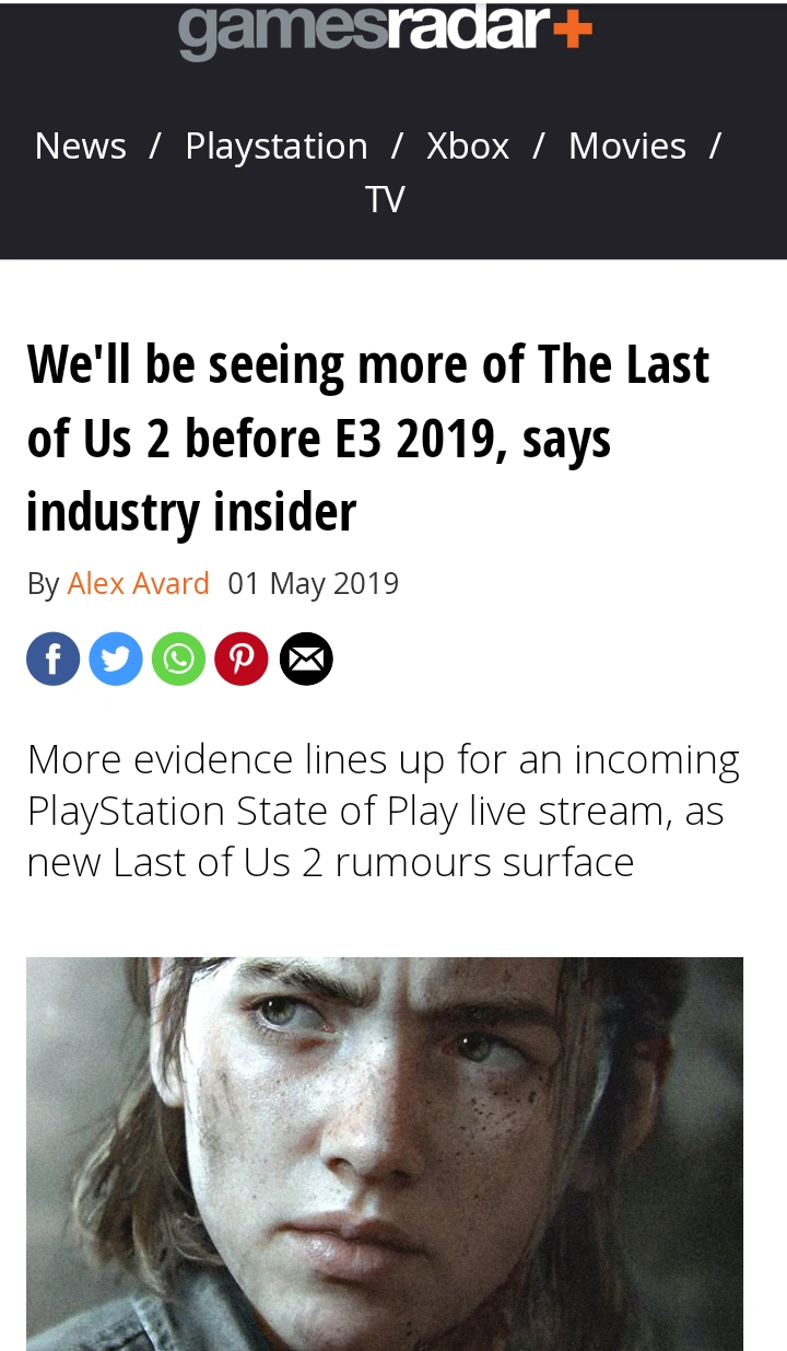 TLOU 2 News this month? First week of June? | Fandom