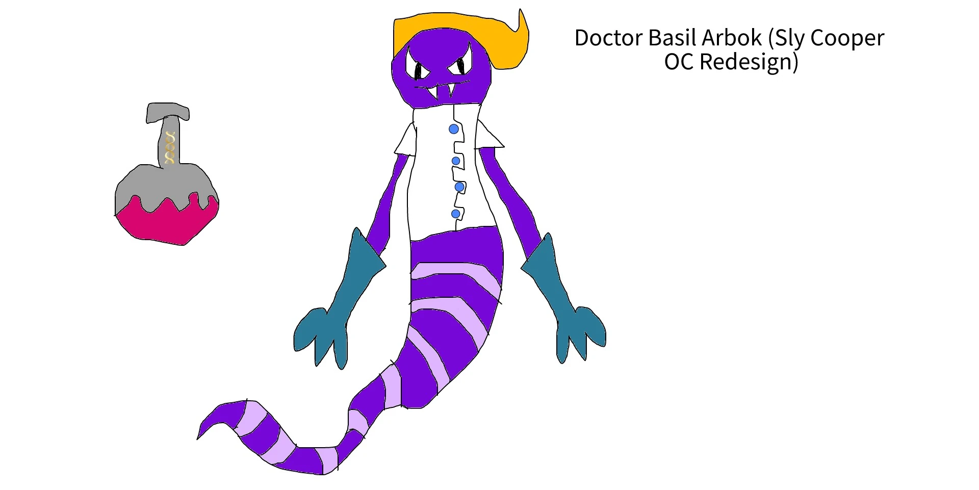 Doctor Arbok (Sly Cooper OC Revamp) | Fandom