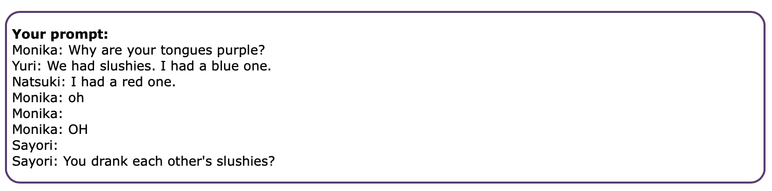 DDLC Incorrect quotes made by a generator | Fandom