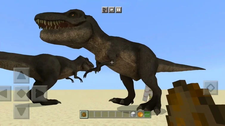 T rex mod on bedrock that may crash ur game | Fandom