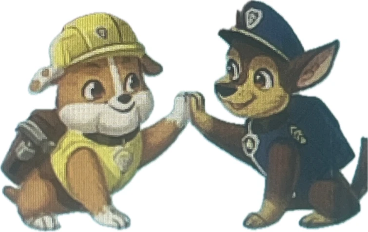 Chase and rubble in anime style | Fandom