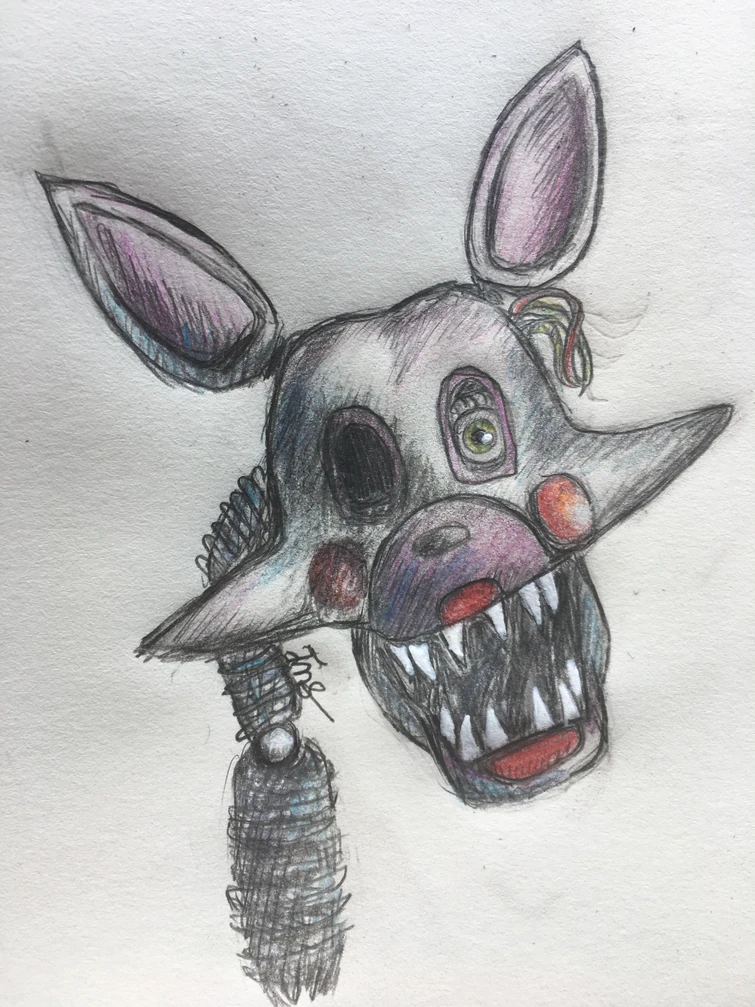 I drew Mangle! If you want, you can comment which character you want me ...