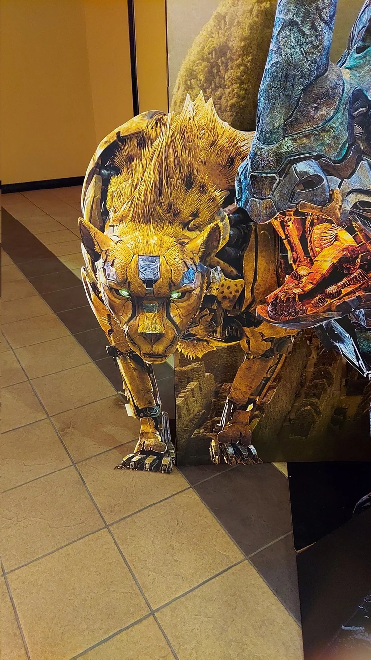 Official Transformers Rise of the Beasts Theather Standee First Look ...