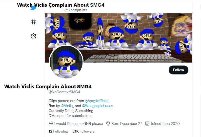 No Context SMG4, more like... | Fandom