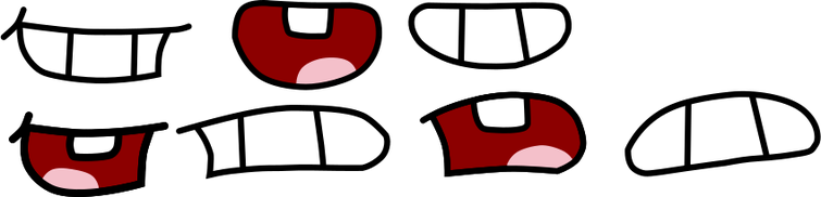 Vectorized springy s2 mouth assets | Fandom