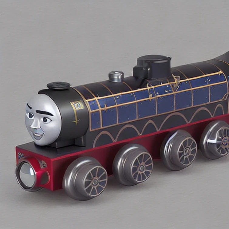 AI generated Wooden Railway engines | Fandom