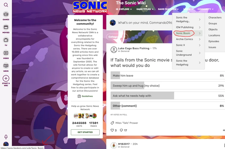 Something I noticed about the top navigation | Fandom