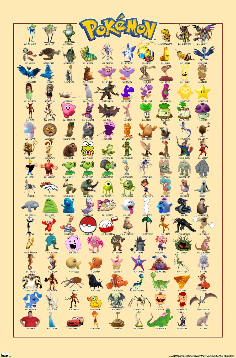 This cursed Pokemon poster I made | Fandom