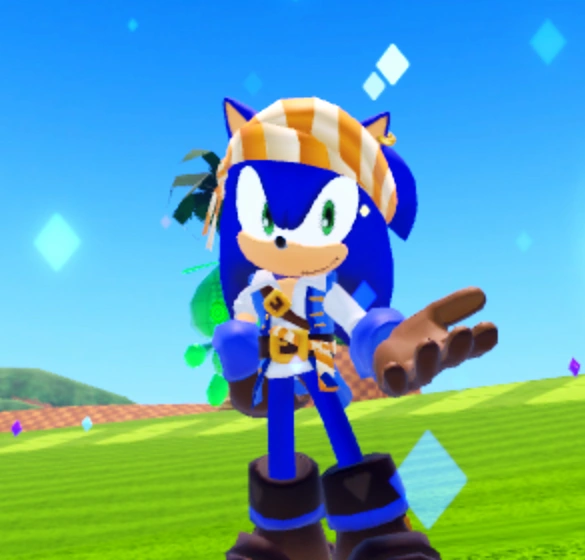 I got pirate sonic in sonic speed simulator! | Fandom