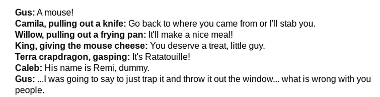 Incorrect quotes with TOH characters | Fandom