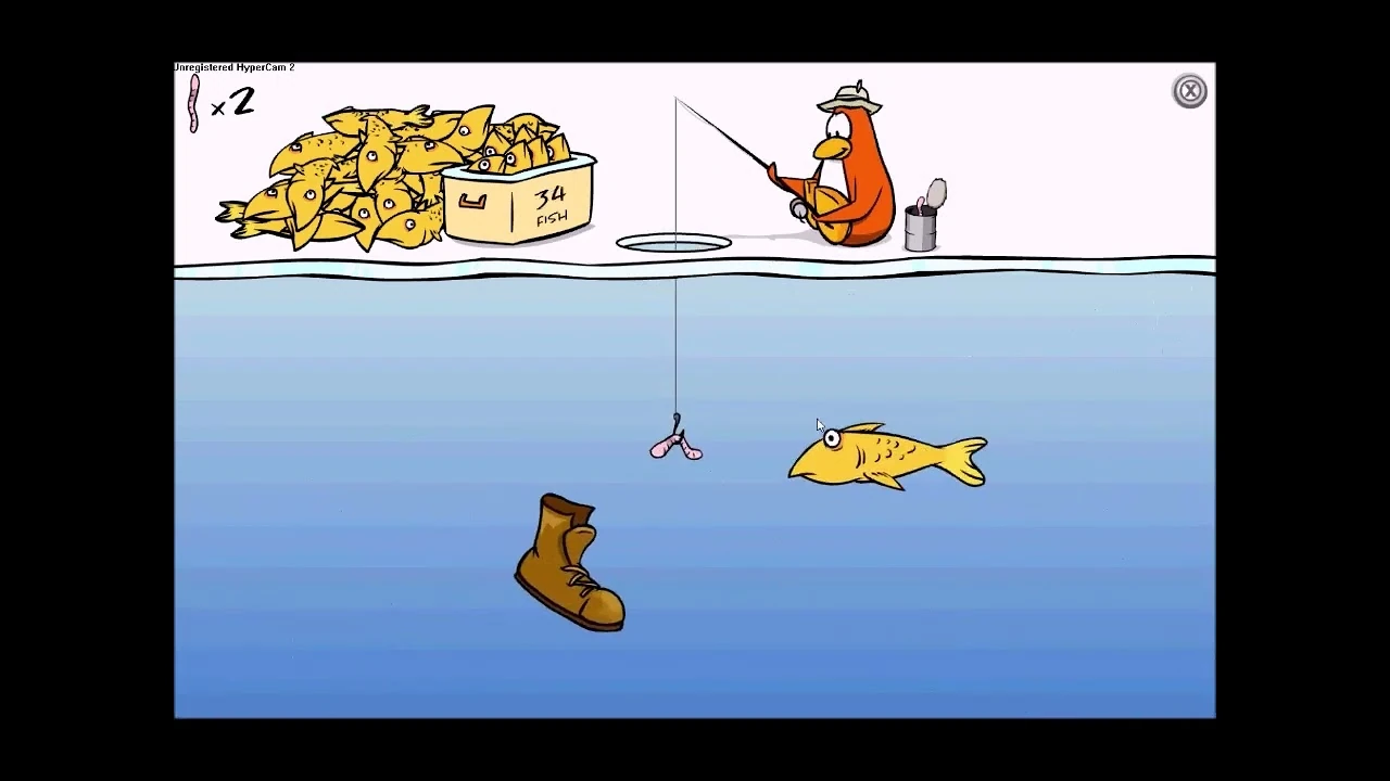 Here is a fun video I recorded of me playing Club Penguin Fishing. | Fandom