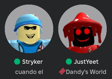 Smokey and Yeet are playing Roblox now and they are close together ...