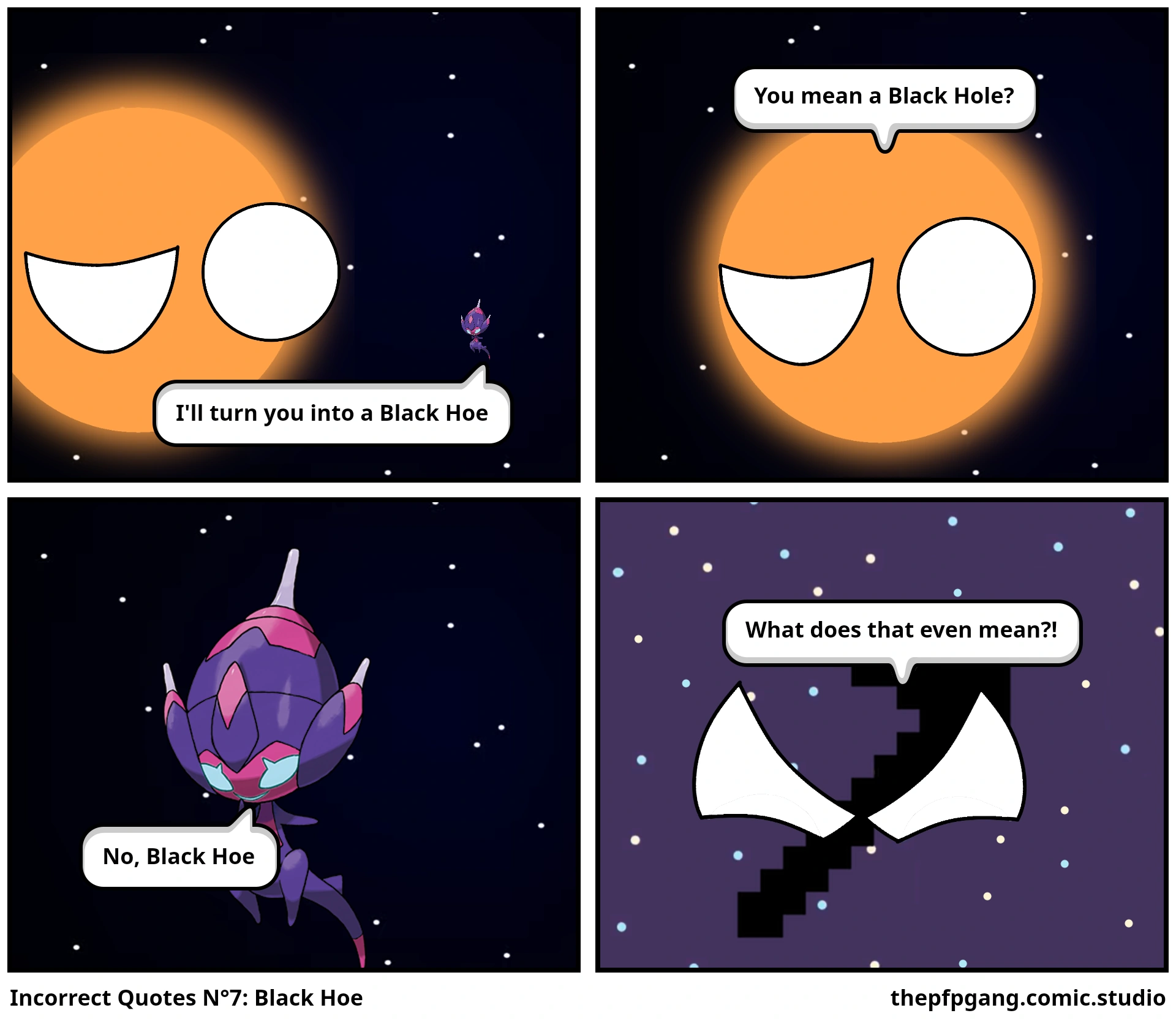 Incorrect Quotes with the PFP Gang #7: Black Hoe | Fandom