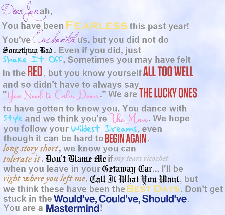 Discuss Everything About Taylor Swift Wiki | Fandom