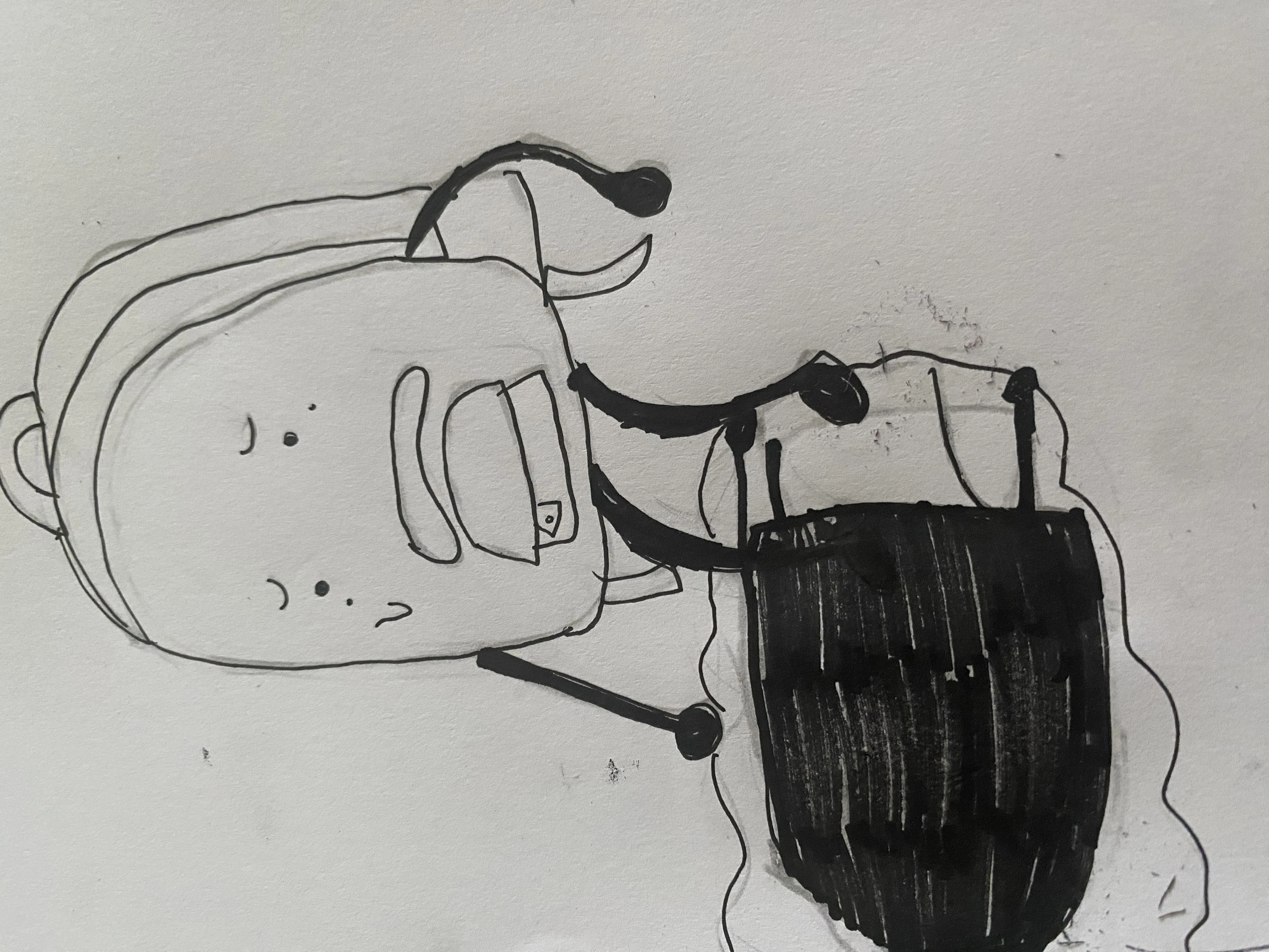 Me when I draw angst art of a literal backpack- /silly | Fandom