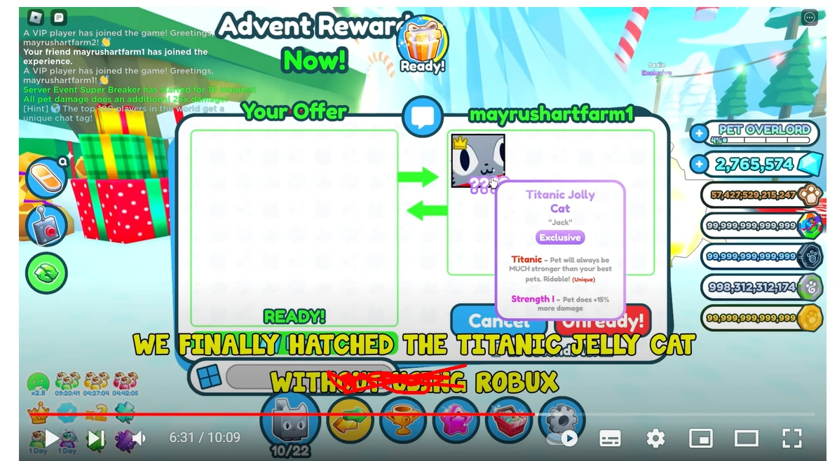 bro mayrushart predict the jelly update in psx | Fandom