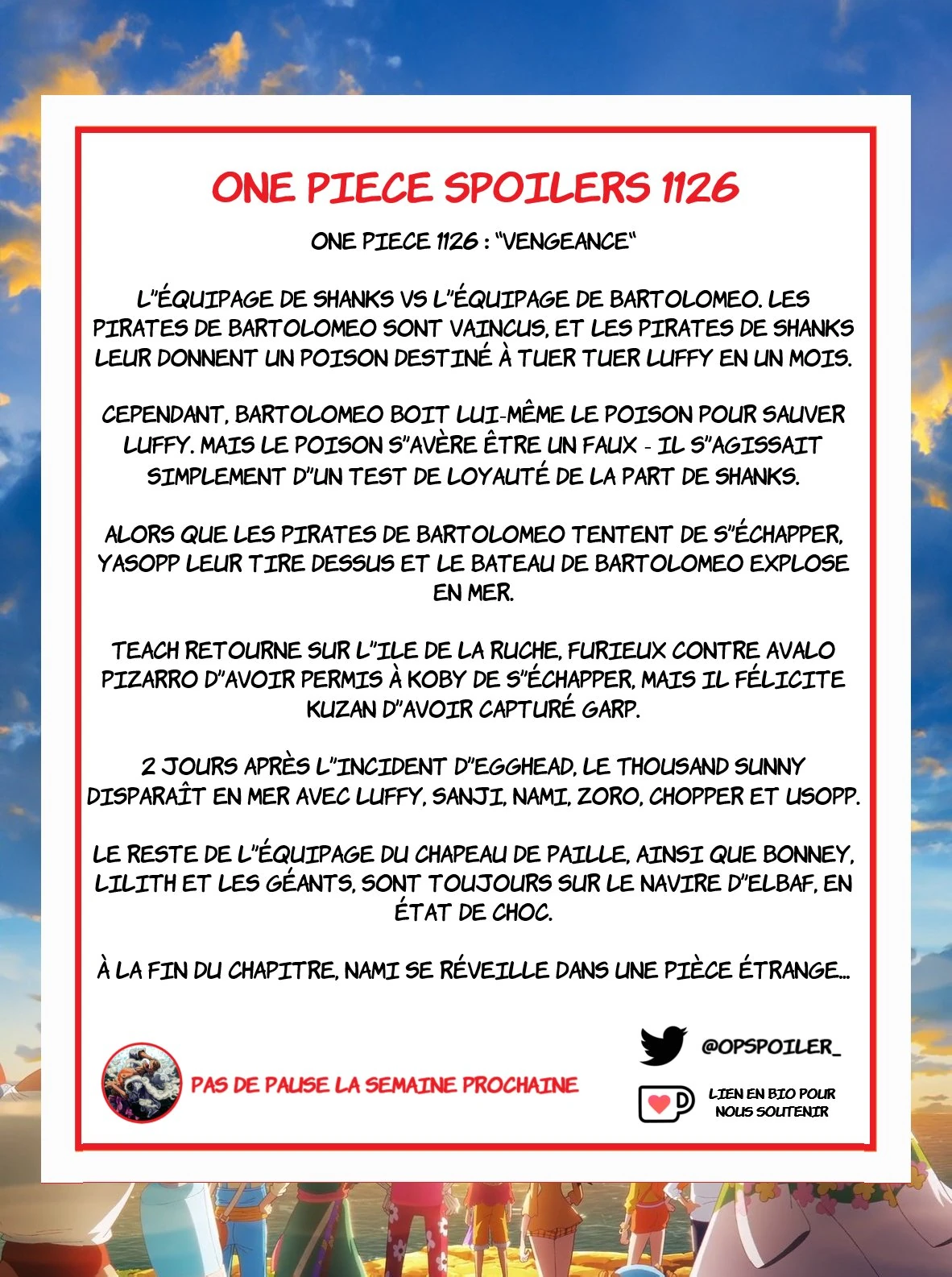 Spoil 1126 | Fandom