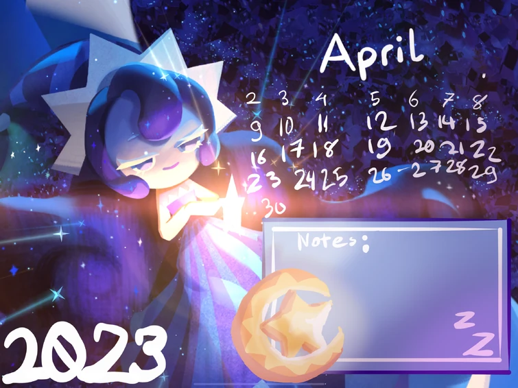 Cookie run calendar ( free to use ) All versions: | Fandom