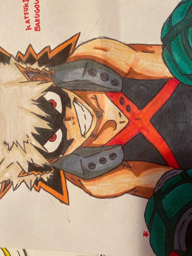 Old mha art also most is crinkled or unfinished bc lack of motivation ...