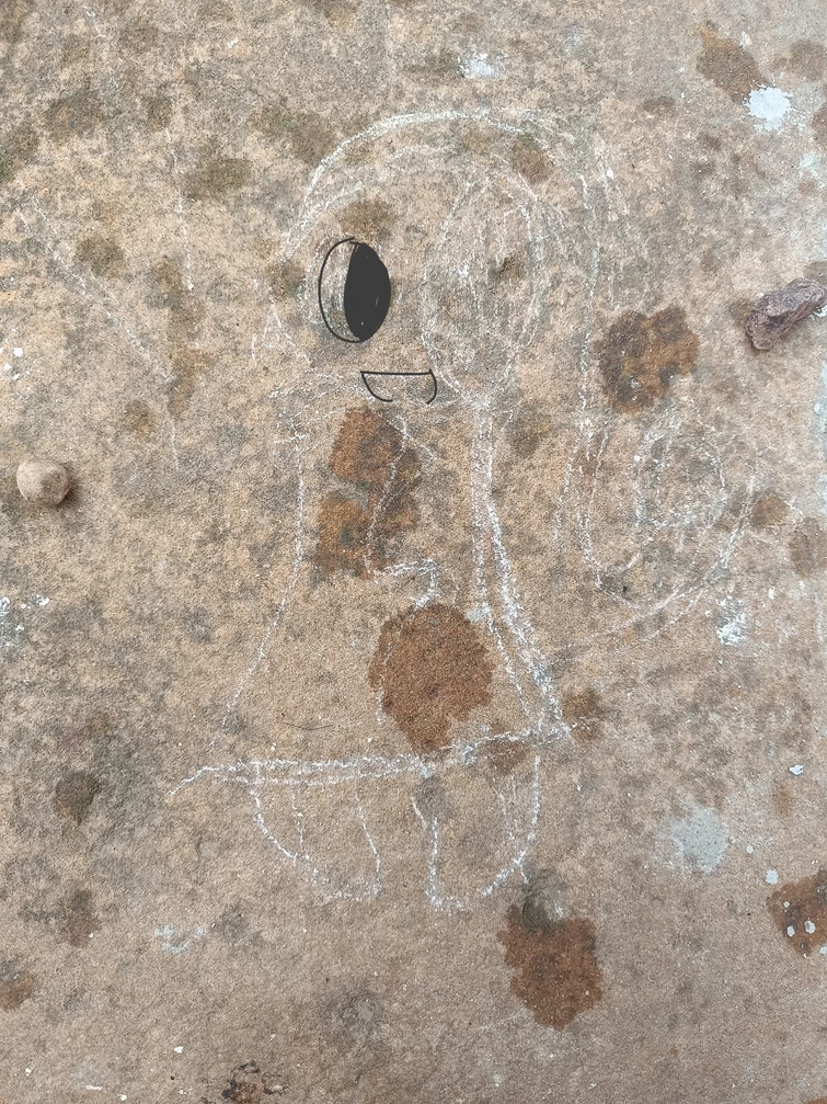 Drew astro on a rock using thy pebble | Fandom