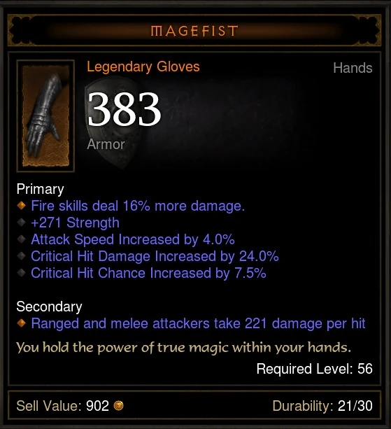 Magefist | D3Reflection Wiki | Fandom