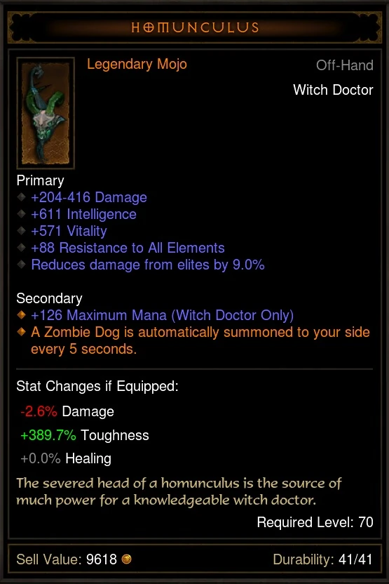 Homunculus | D3Reflection Wiki | Fandom