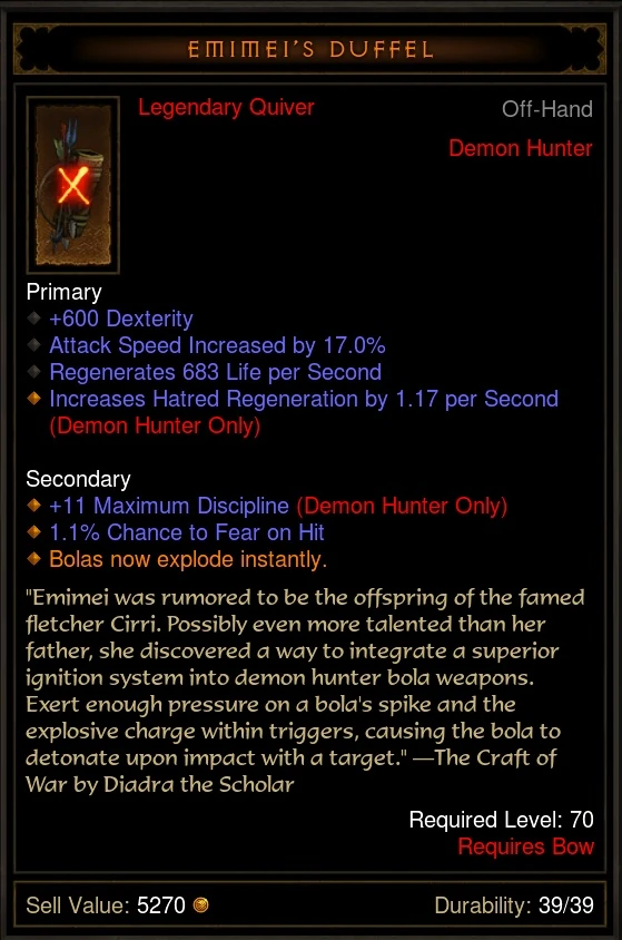 Emimei's Duffel | D3Reflection Wiki | Fandom