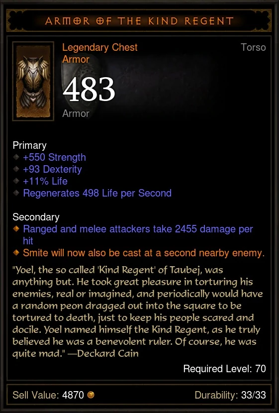 Armor of the Kind Regent | D3Reflection Wiki | Fandom