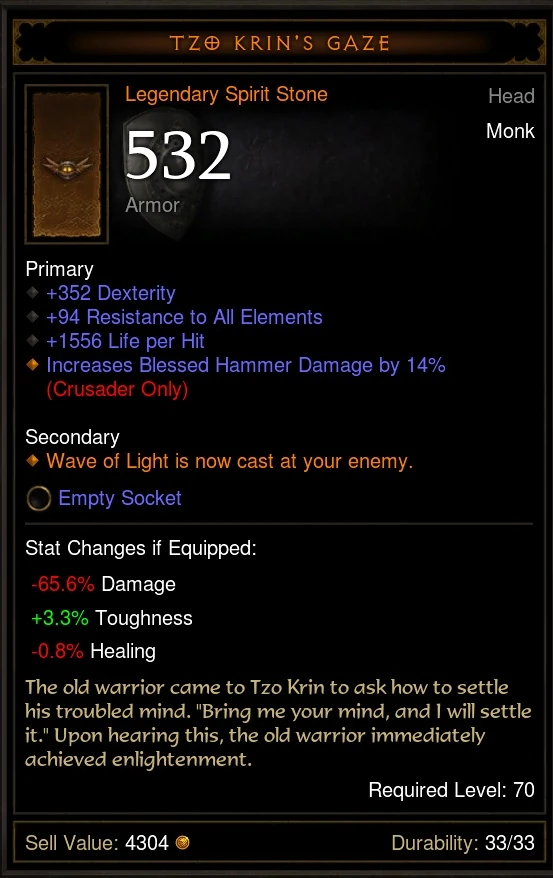 Tzo Krin's Gaze | D3Reflection Wiki | Fandom