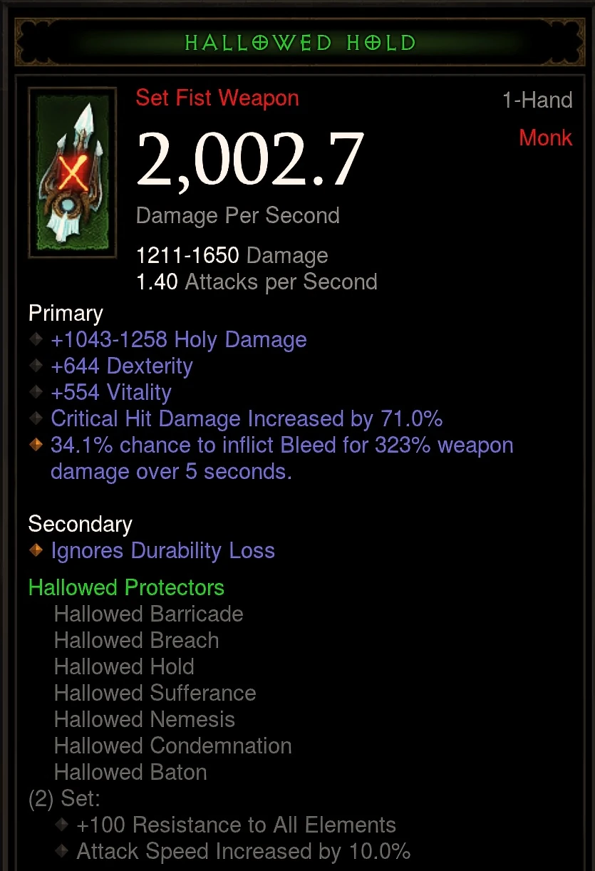 Hallowed Hold | D3Reflection Wiki | Fandom