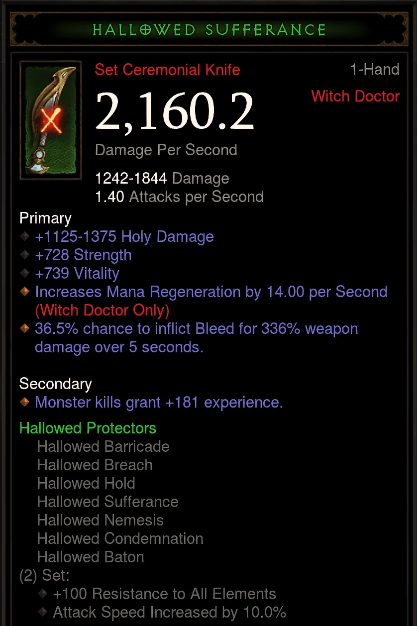 Hallowed Sufferance | D3Reflection Wiki | Fandom