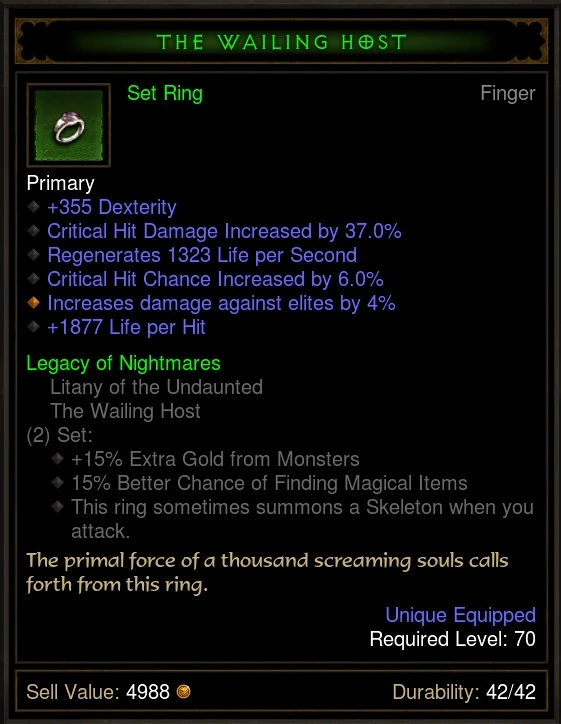 The Wailing Host | D3Reflection Wiki | Fandom