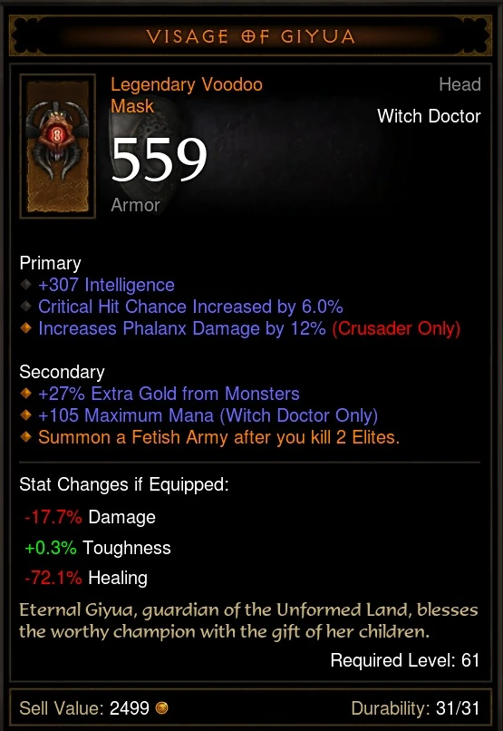 Visage of Giyua | D3Reflection Wiki | Fandom