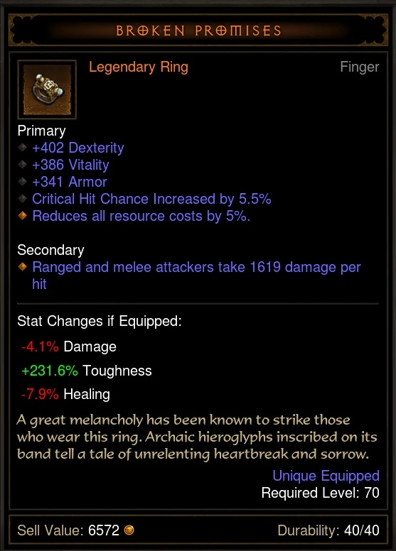 Broken Promises | D3Reflection Wiki | Fandom