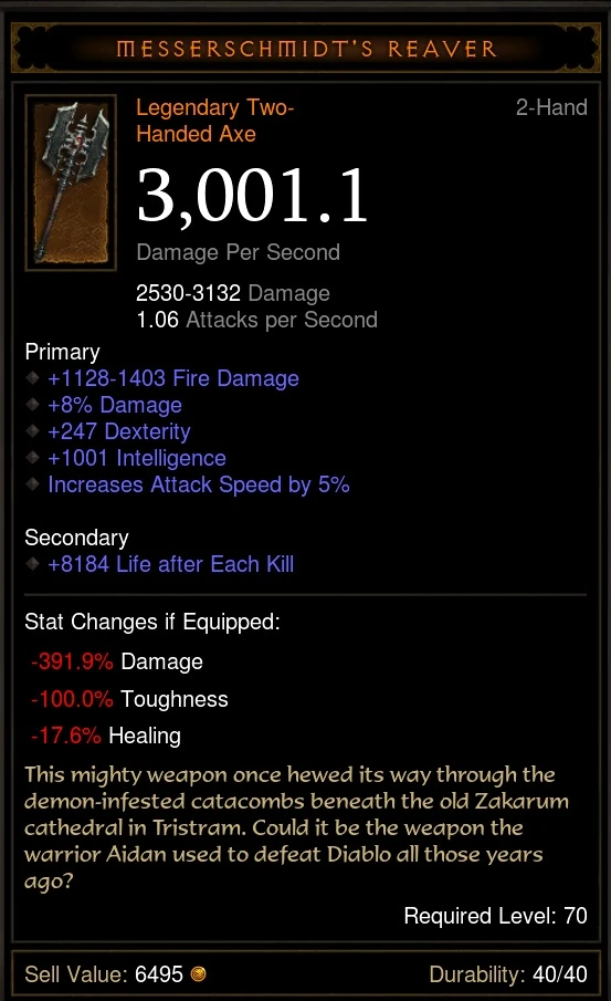 Messerschmidt's Reaver | D3Reflection Wiki | Fandom