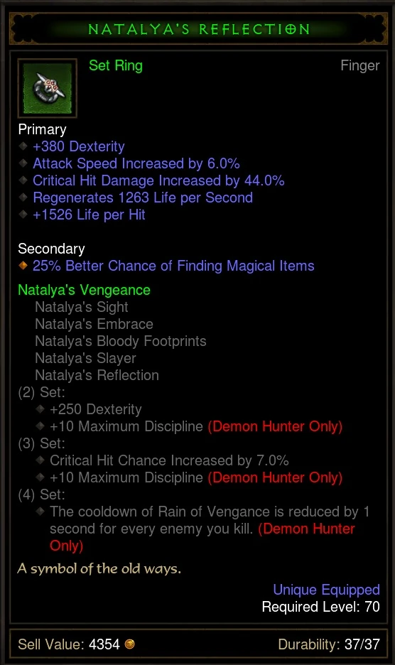 Natalya's Reflection | D3Reflection Wiki | Fandom