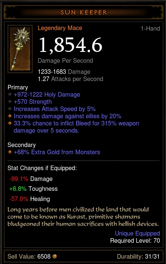 Sun Keeper | D3Reflection Wiki | Fandom