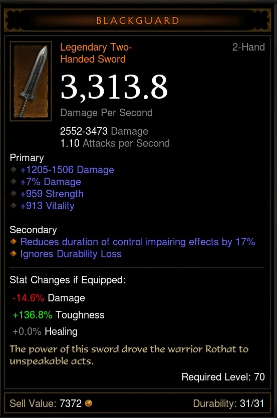 Blackguard | D3Reflection Wiki | Fandom