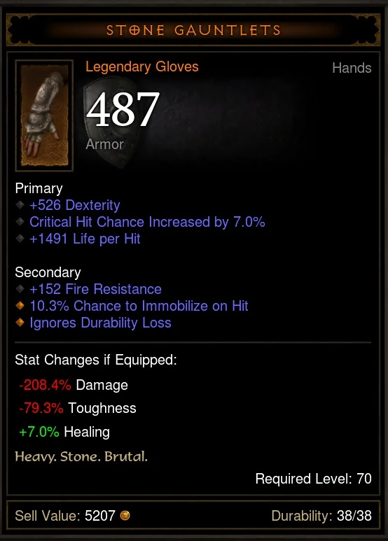 Stone Gauntlets | D3Reflection Wiki | Fandom